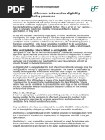 Shortlisting Matrix Template | PDF | Chess