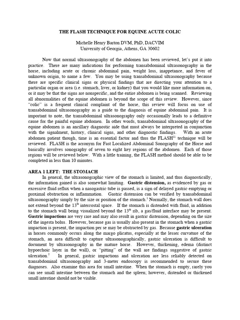 Barton-The-FLASH-Technique | PDF | Stomach | Gastrointestinal Tract