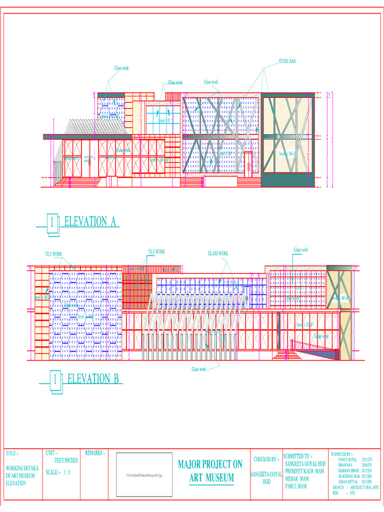 FINAL MUSEUM Front Elevation | PDF