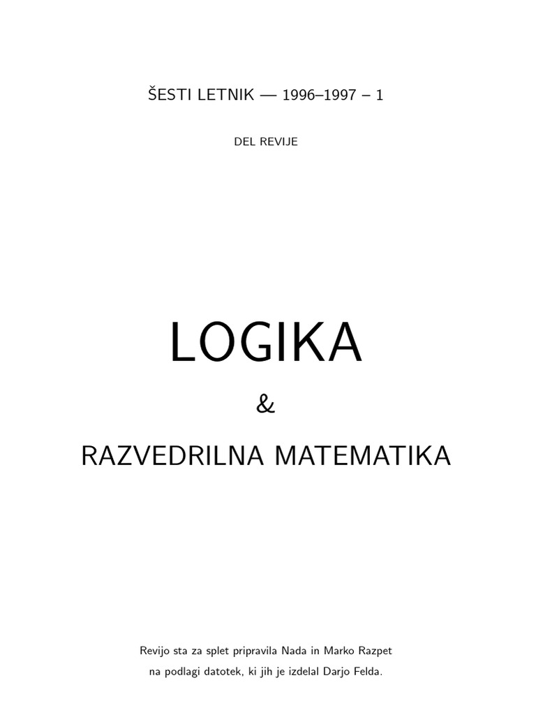 Logika 1996 1997 - 1 | PDF