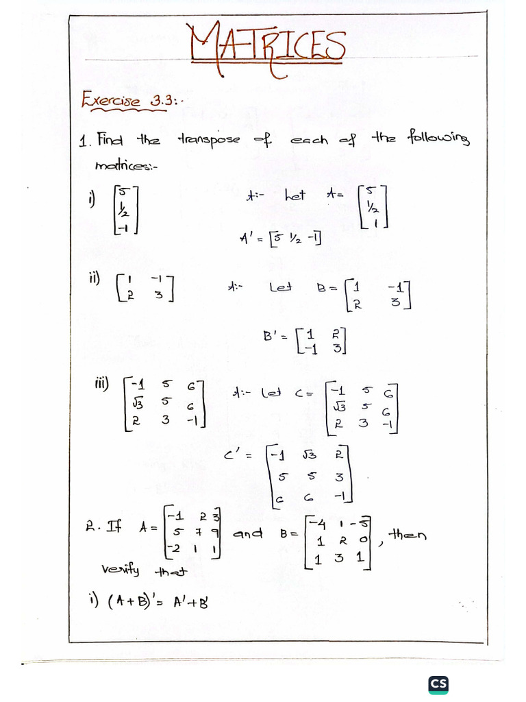 Maths Assignment | PDF