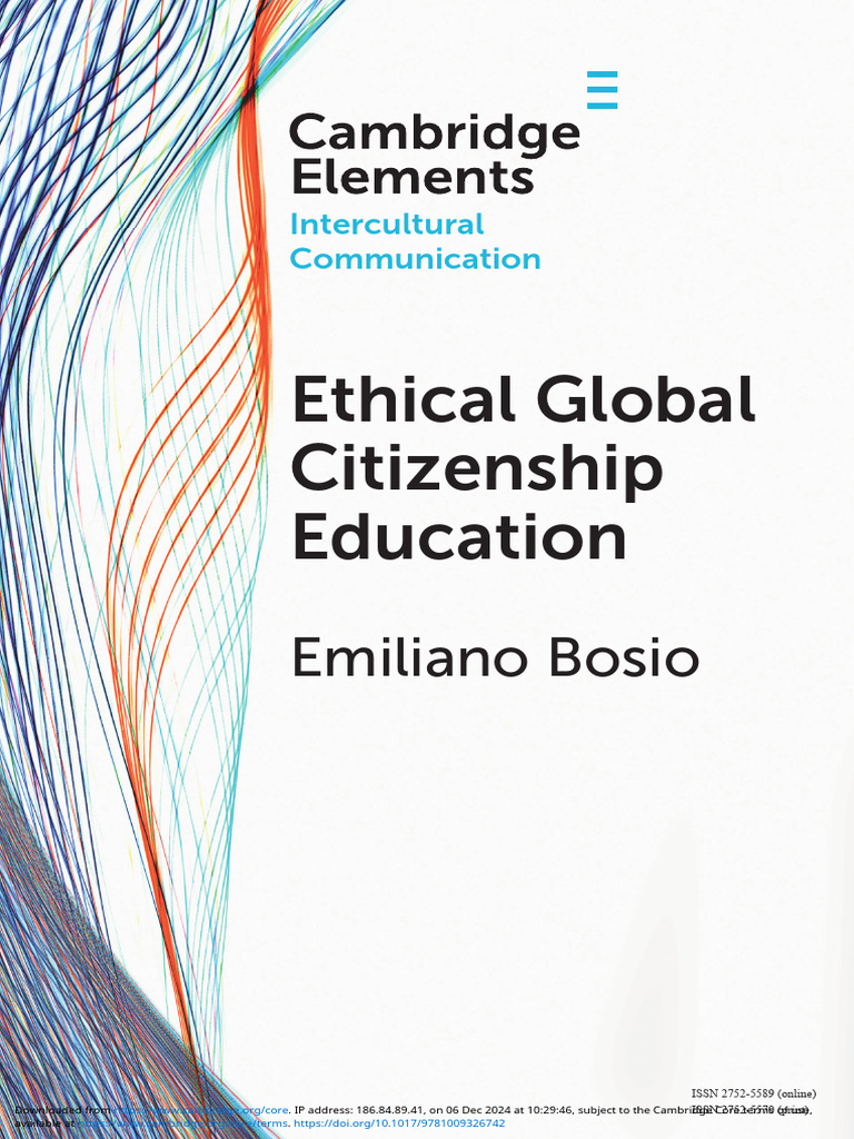 Ethical Global Citizenship Education | PDF | Feminism | Gender Studies