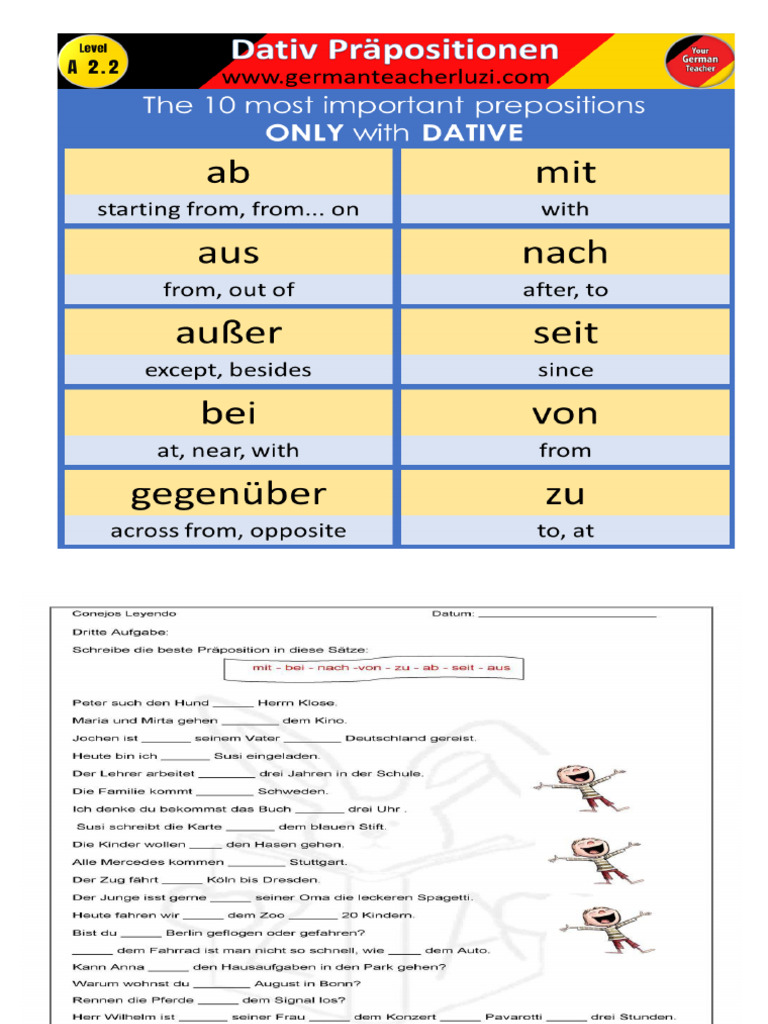 Dative_Prepositions[1] | PDF