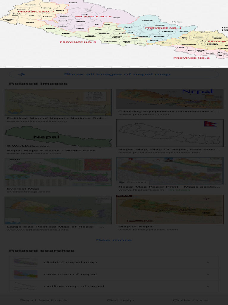 Nepal Map - Google Search | PDF