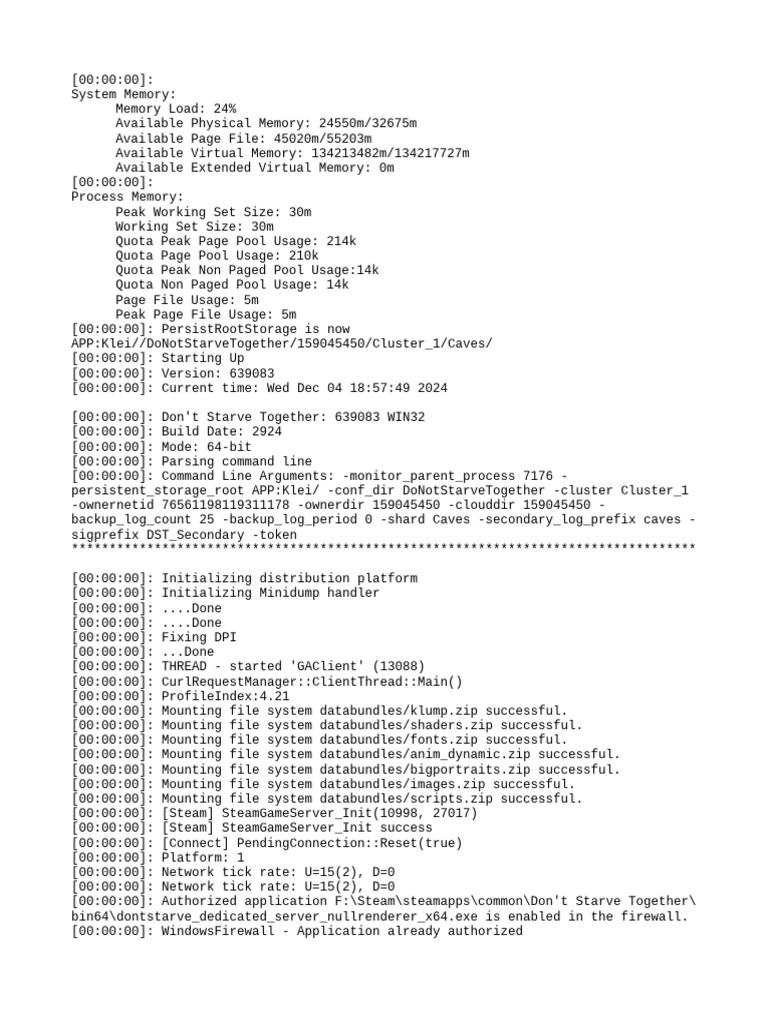 caves_server_log | PDF | Graphics Processing Unit | 64 Bit Computing