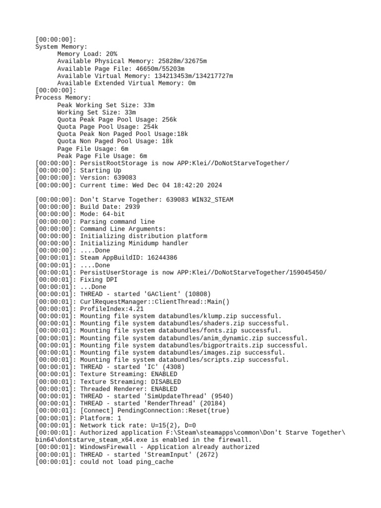 client_log | PDF | Computer Network | Thread (Computing)
