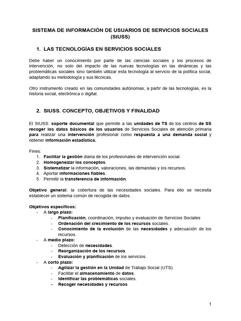 Resumen Siuss | PDF | Trabajo Social | Abuso infantil