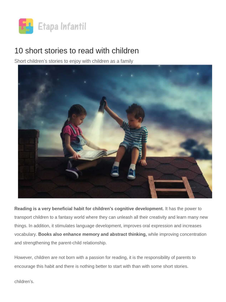 Short Stories for Children’s Growth | PDF