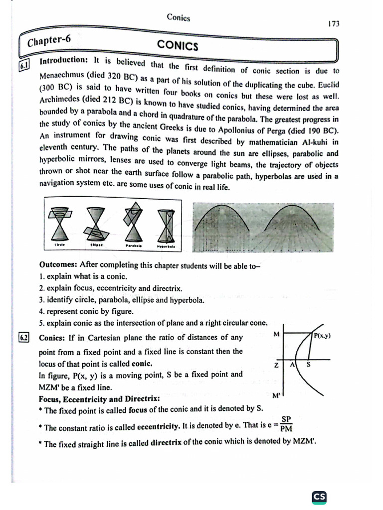 Conics 1 | PDF