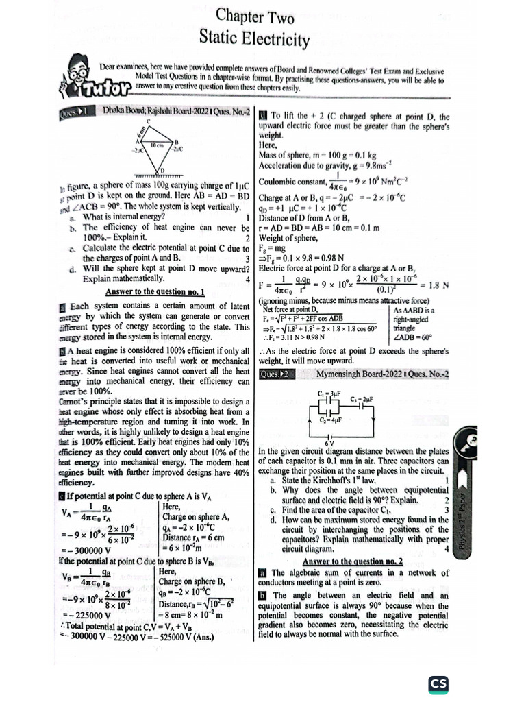 Board Question - Chapter 2.2nd Paper | PDF
