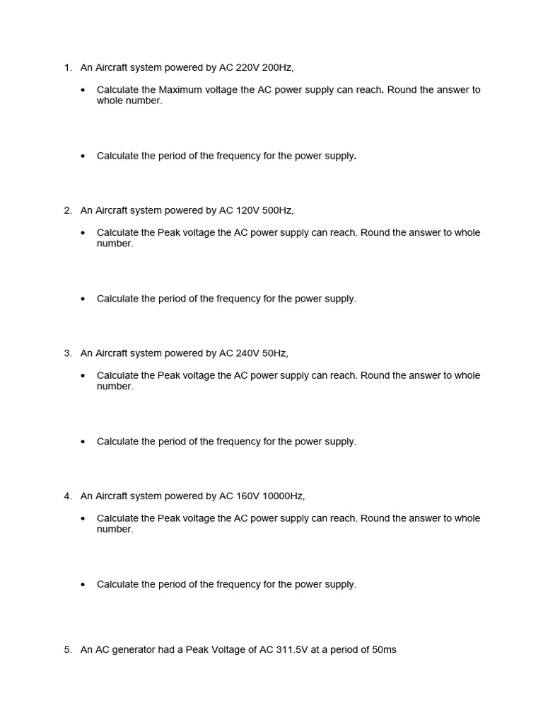 Worksheet-2 | PDF | Mains Electricity | Power Supply