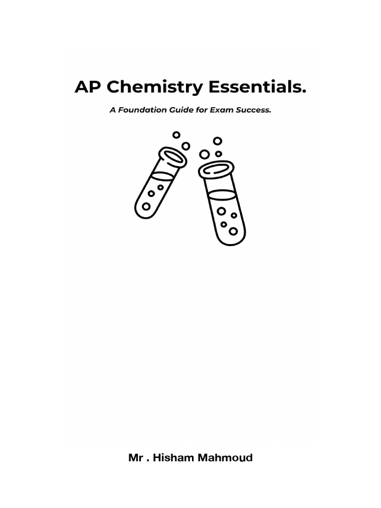 AP Chemistry Essentials Guide With Unit 4 | PDF | Chemical Bond | Chemistry