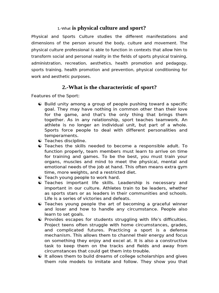 Understanding Physical Culture and Sports | PDF | Gymnastics