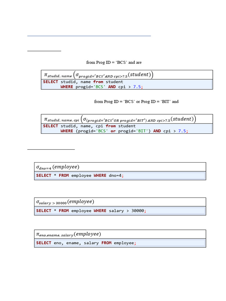 05 1 Queries Practice Set 1 Solution1 Pdf Computer Programming