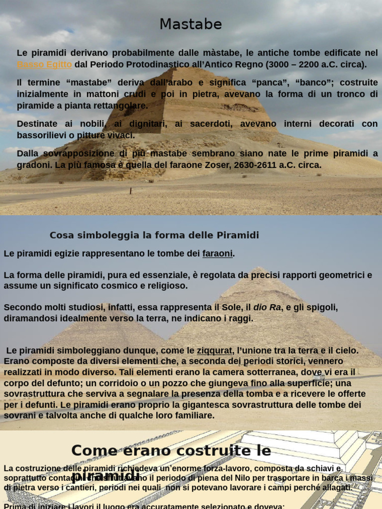 Le Piramidi | PDF
