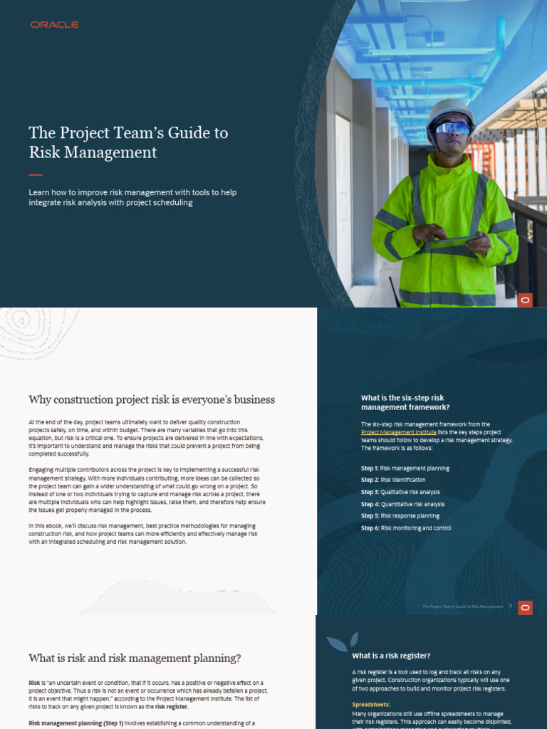 Project Team Risk Management Guide | PDF | Risk | Risk Management