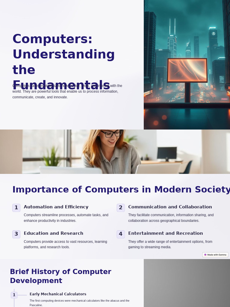 Computers Understanding The Fundamentals | PDF | Computer Data Storage | Random Access Memory