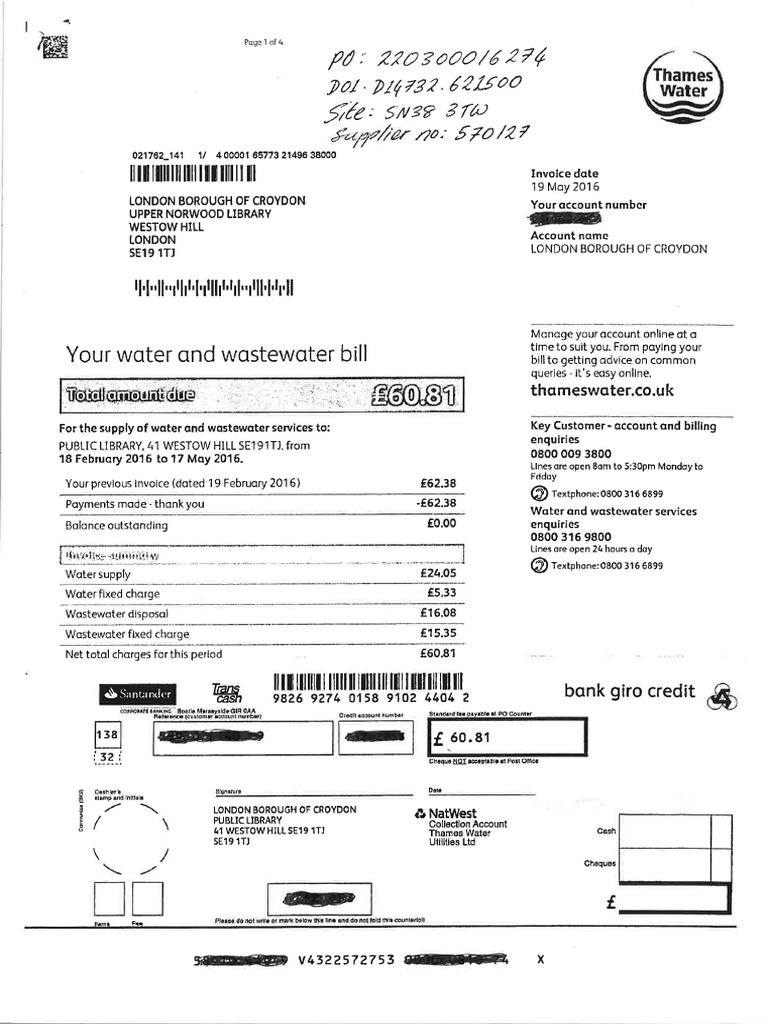 1.9 UNJL Thames Water Redacted - 0 | PDF
