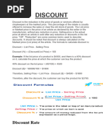Sales Tax and Discount Word - Problem Worksheets | PDF