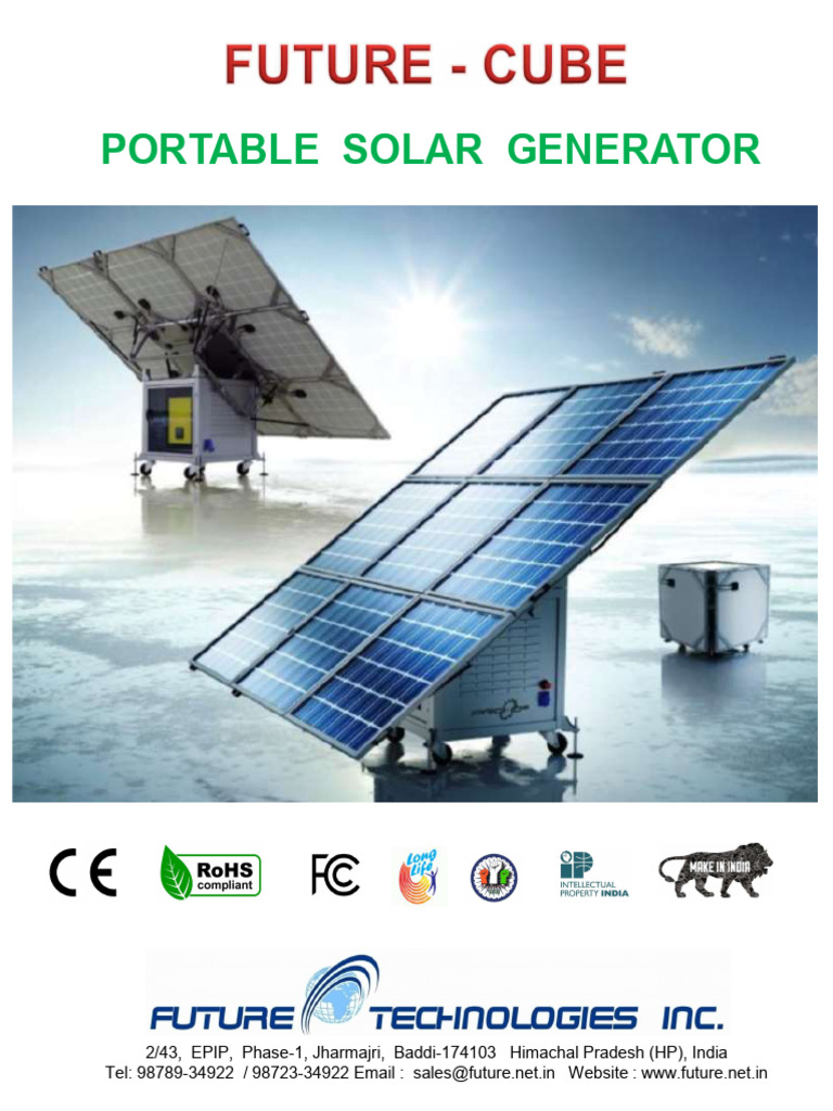 Solar Cube 2025 Brochure | PDF
