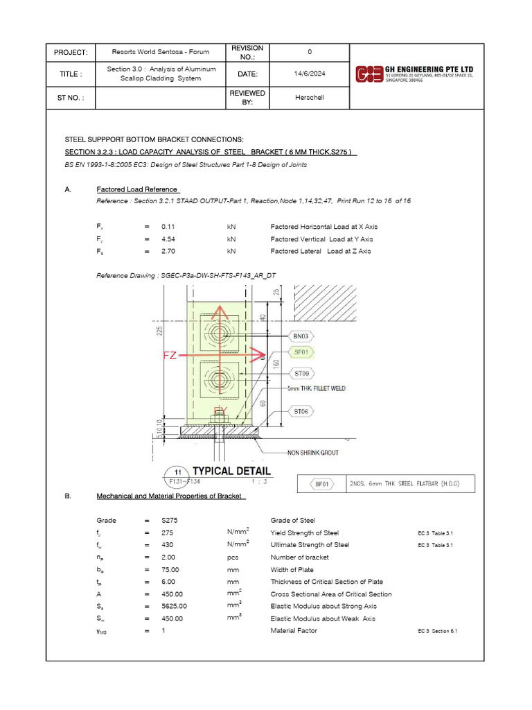 Section 3.2.3_Bot Bracket | PDF | Bending | Mechanical Engineering
