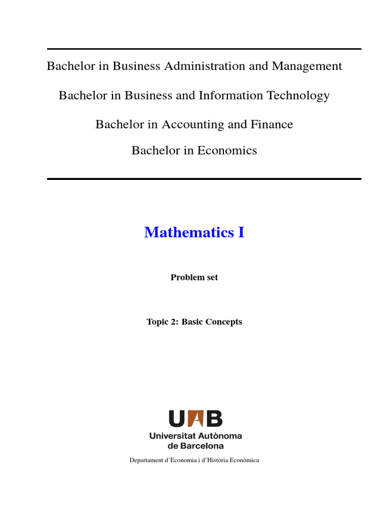 ProblemSet2 2021-22 | PDF | Mathematics | Arithmetic
