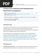 ACOG Clinical Consensus - UTIs in Pregnant Individuals | PDF | Urinary ...