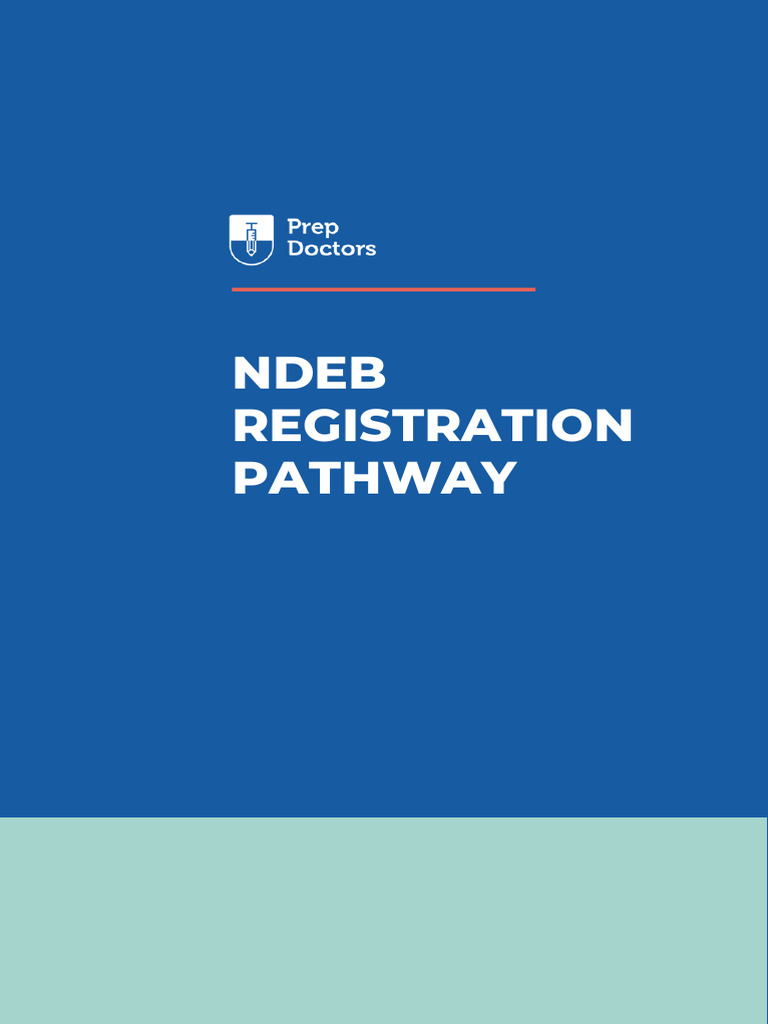NDEB Registration Pathway | PDF