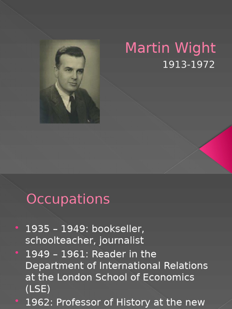 Martin Wight | PDF