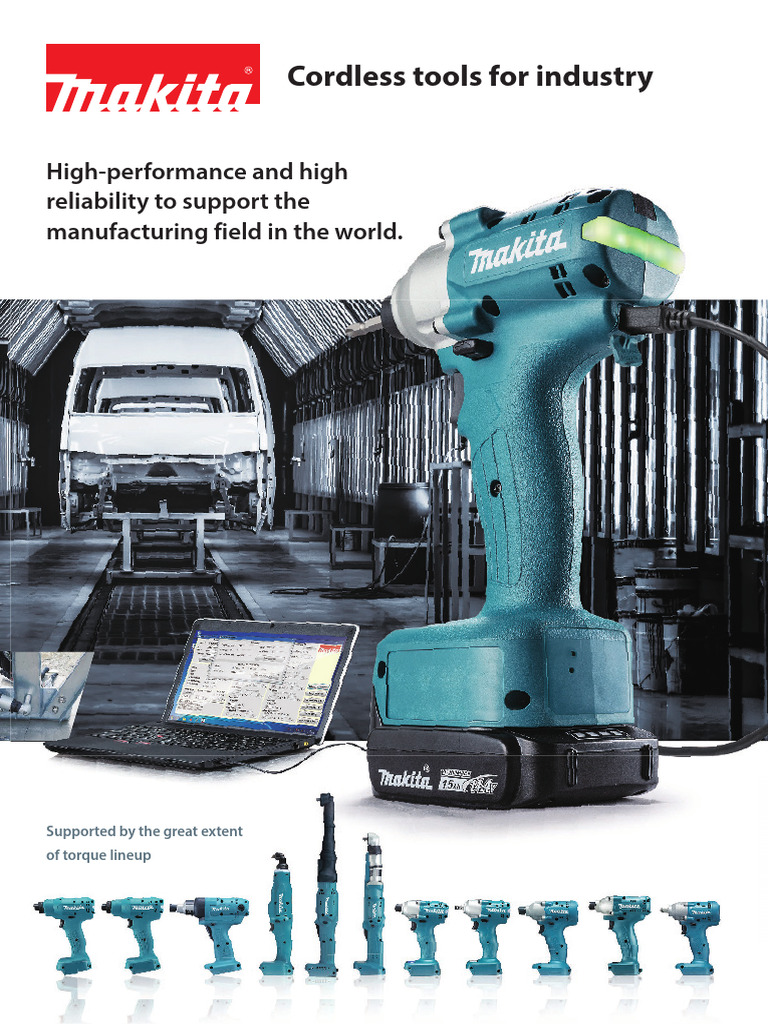 Makita Cordless Tools Overview | PDF | Screw | Torque