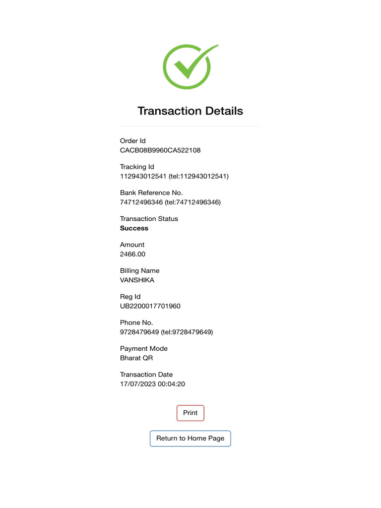 Transaction Detail-1 | PDF