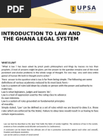 Ghana's Legal System Overview | PDF