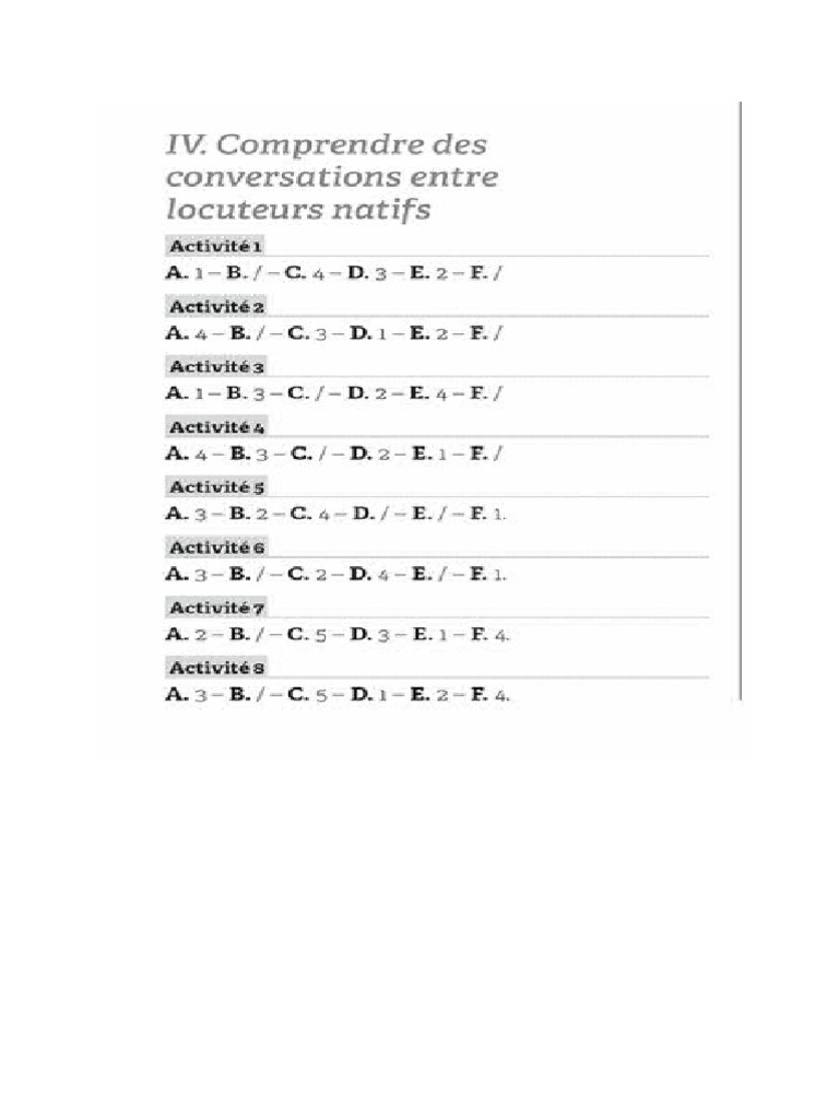 Partie 4 -modèle de réponse | PDF