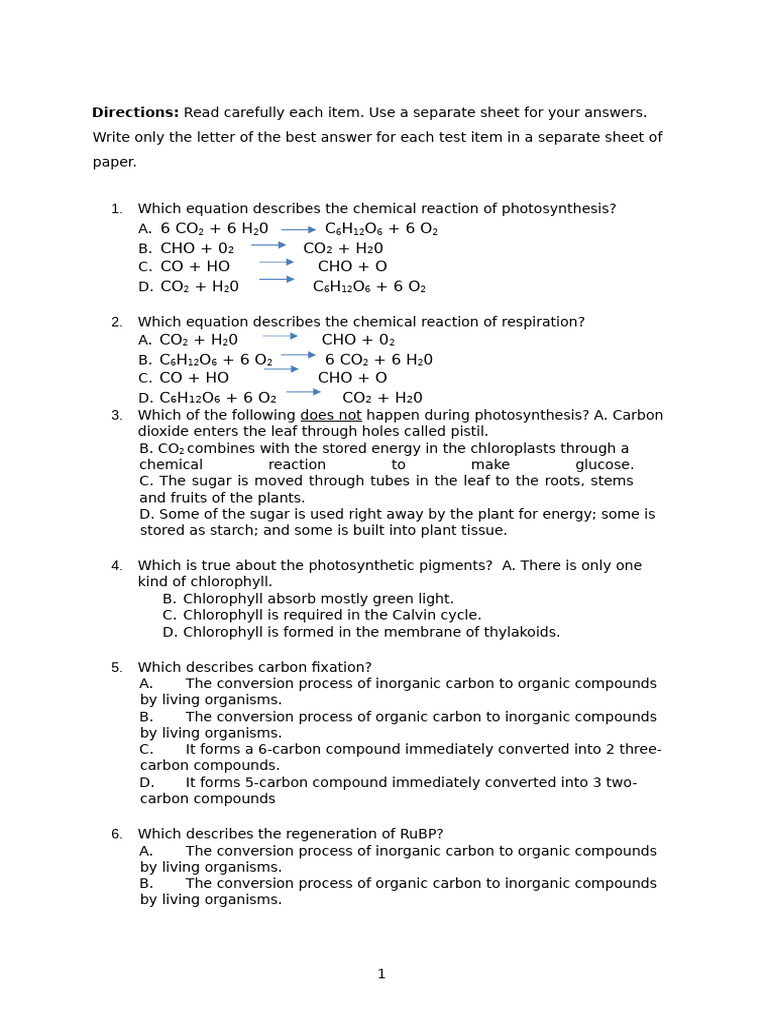 GEN.-BIO. | PDF | Photosynthesis | Metabolism