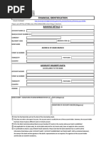 Bank Information Form | PDF