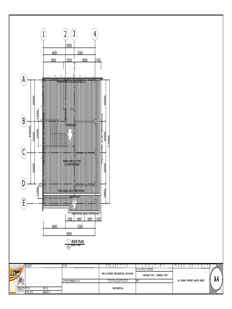 Ejqf Cc- Roof Plan | PDF | Structural Engineering | Building Engineering