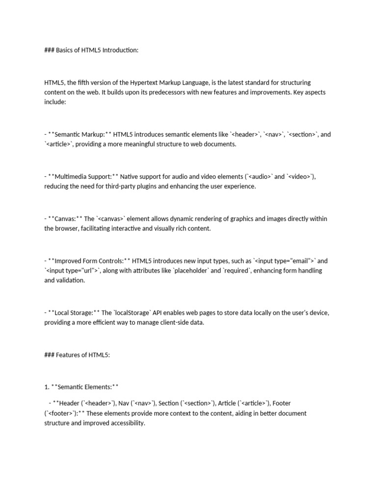 HTML5 Essentials for Web Developers | PDF | World Wide Web | Internet & Web
