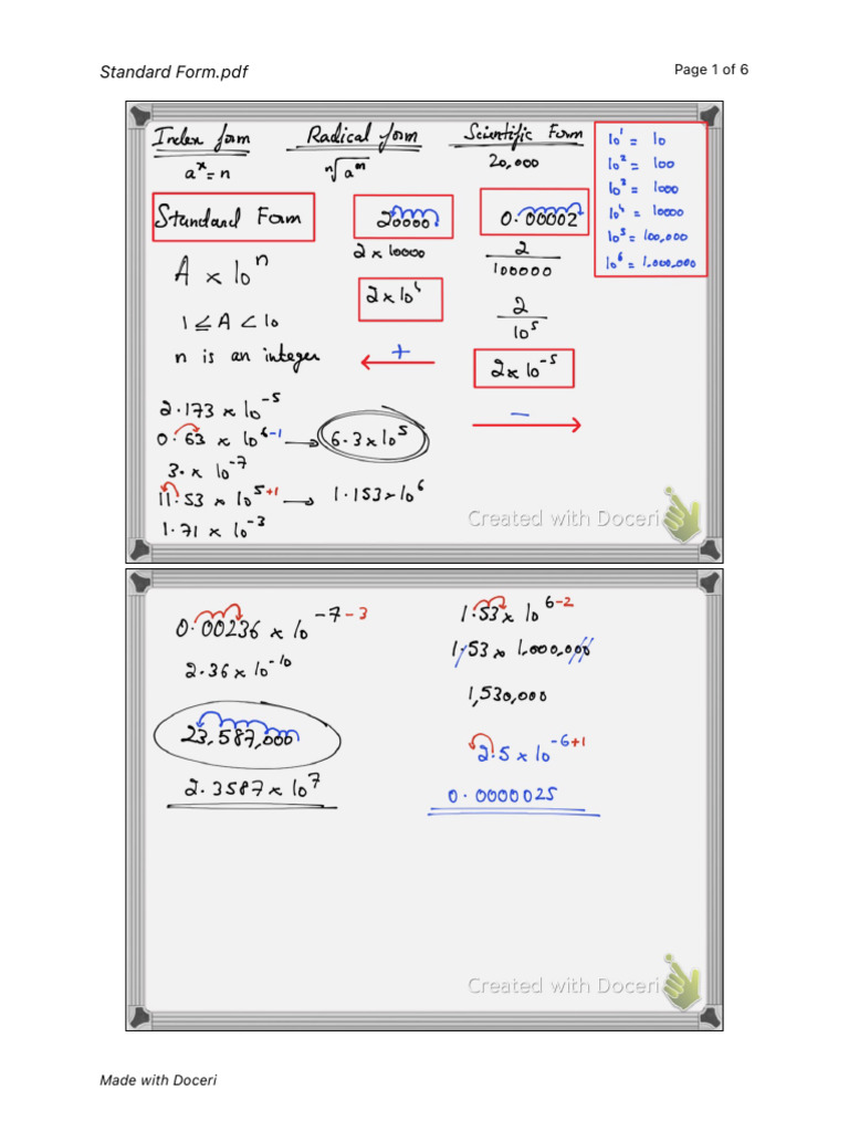Standard Form Document Guide | PDF