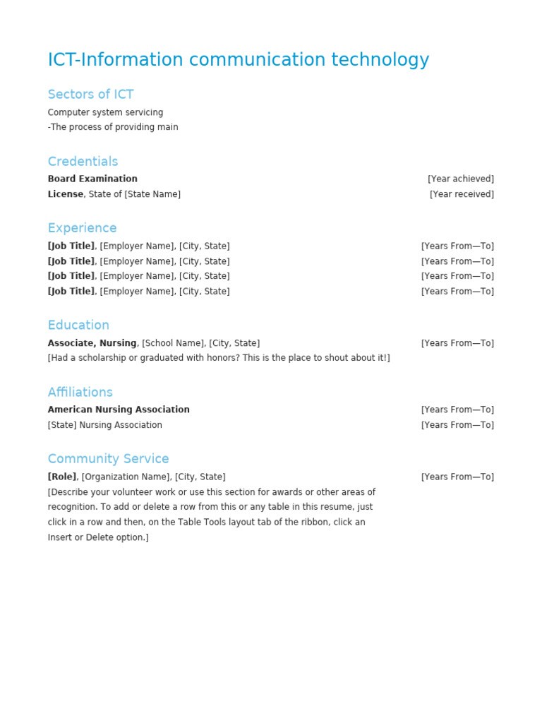 ICT-Information Communication Technology | PDF