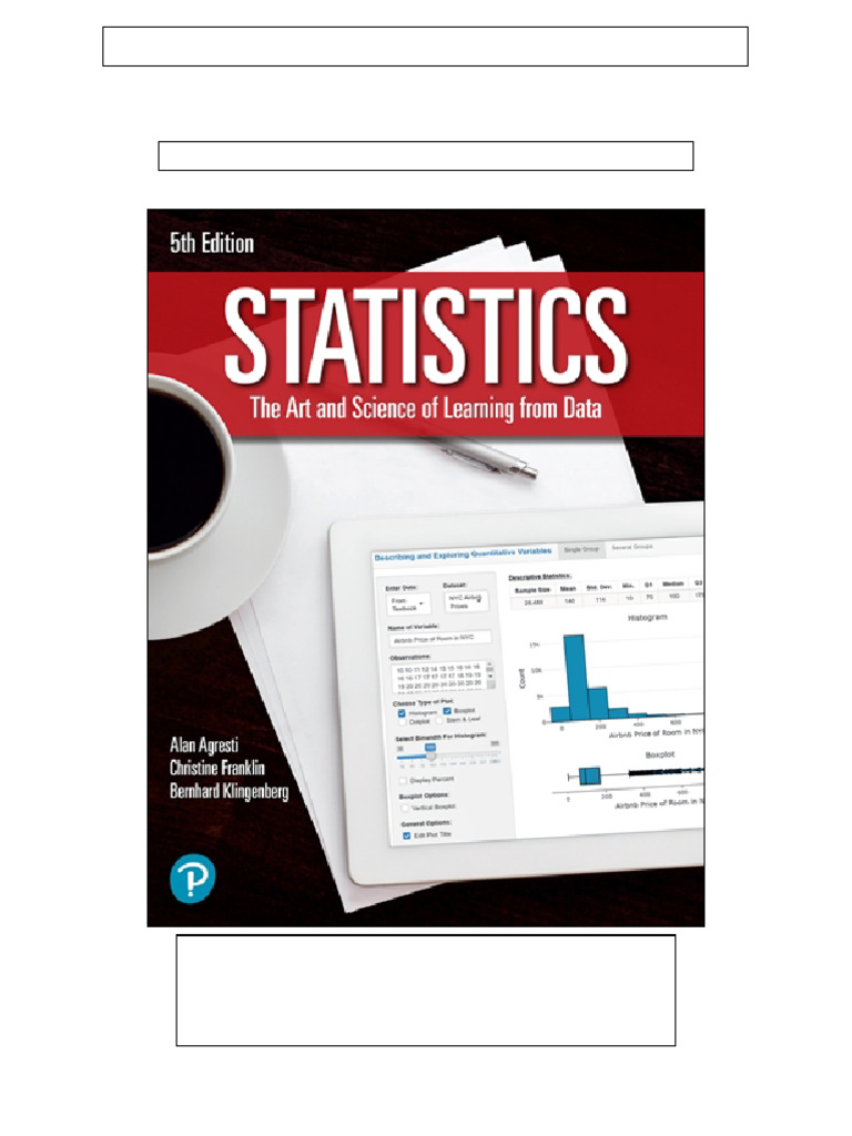 Test Bank For Statistics 5th Edition by Agresti | PDF | Statistics ...