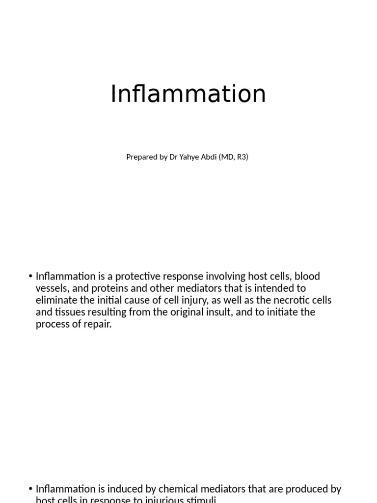 Understanding Acute Inflammation Mechanisms | PDF | Inflammation ...