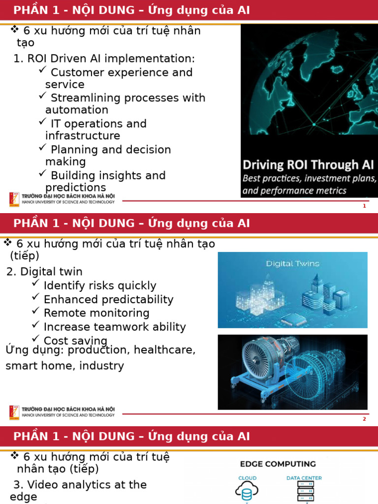Slide - For Students - Part 1 - T NG Quan AI Và NG D NG | PDF
