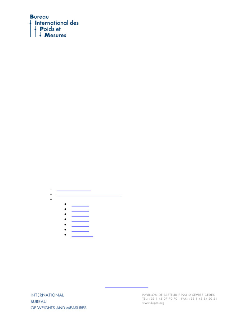 BIPM - VIM4 2CD Distribution-Letter | PDF | Metrology