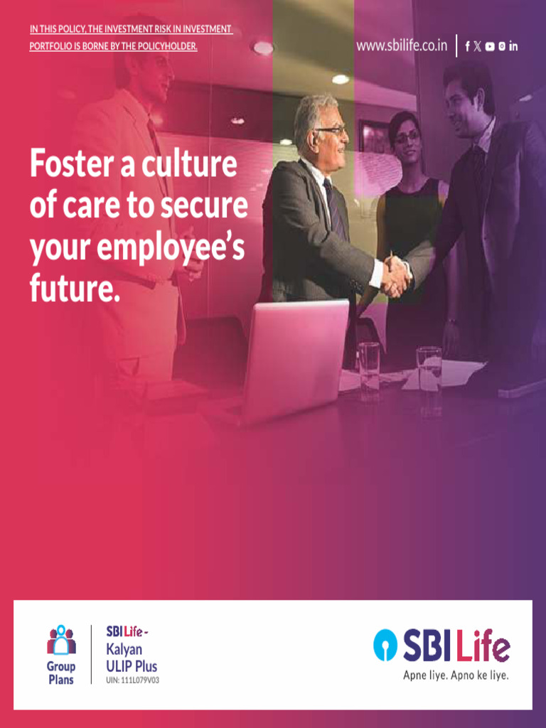 SBI+Life+-+Kalyan+ULIP+Plus V03 Brochure | PDF | Pension | Personal Finance