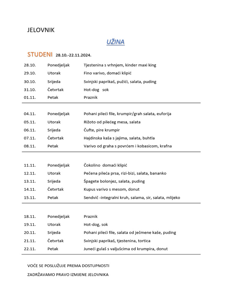 3 Studeni Novo | PDF