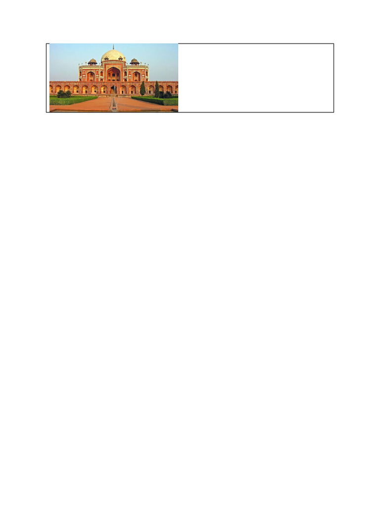 Humayun's Tomb | PDF