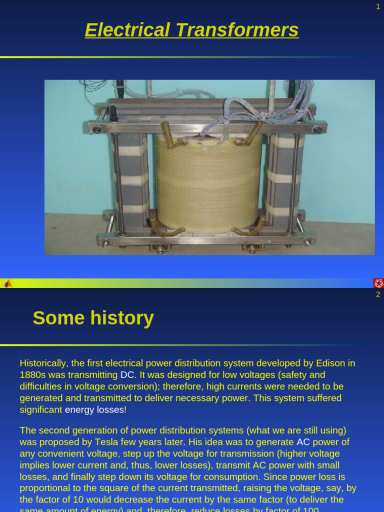 Chapter 02 - Transformers | PDF | Transformer | Alternating Current