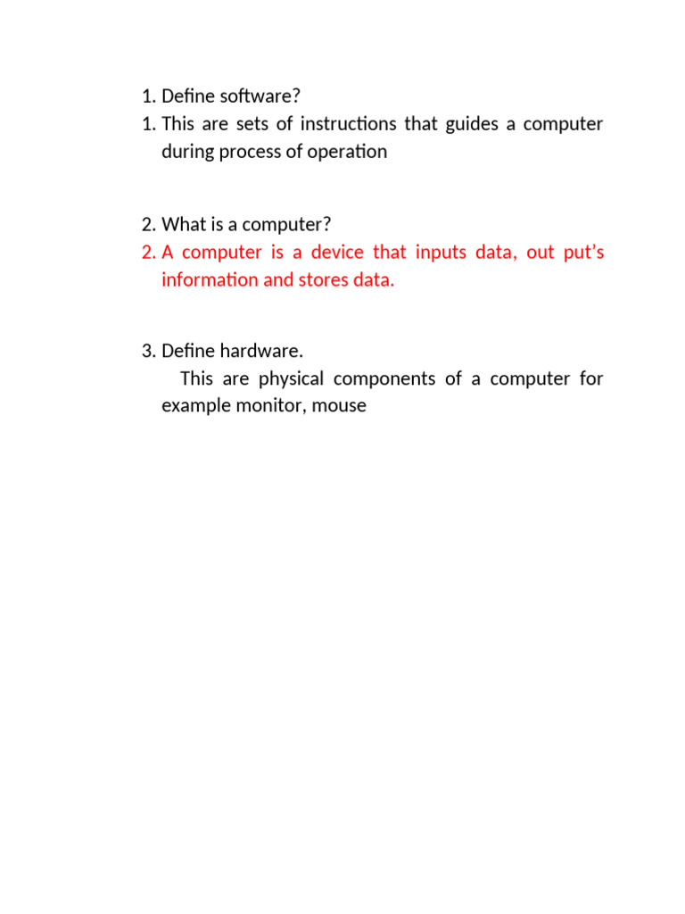 Define Software | PDF