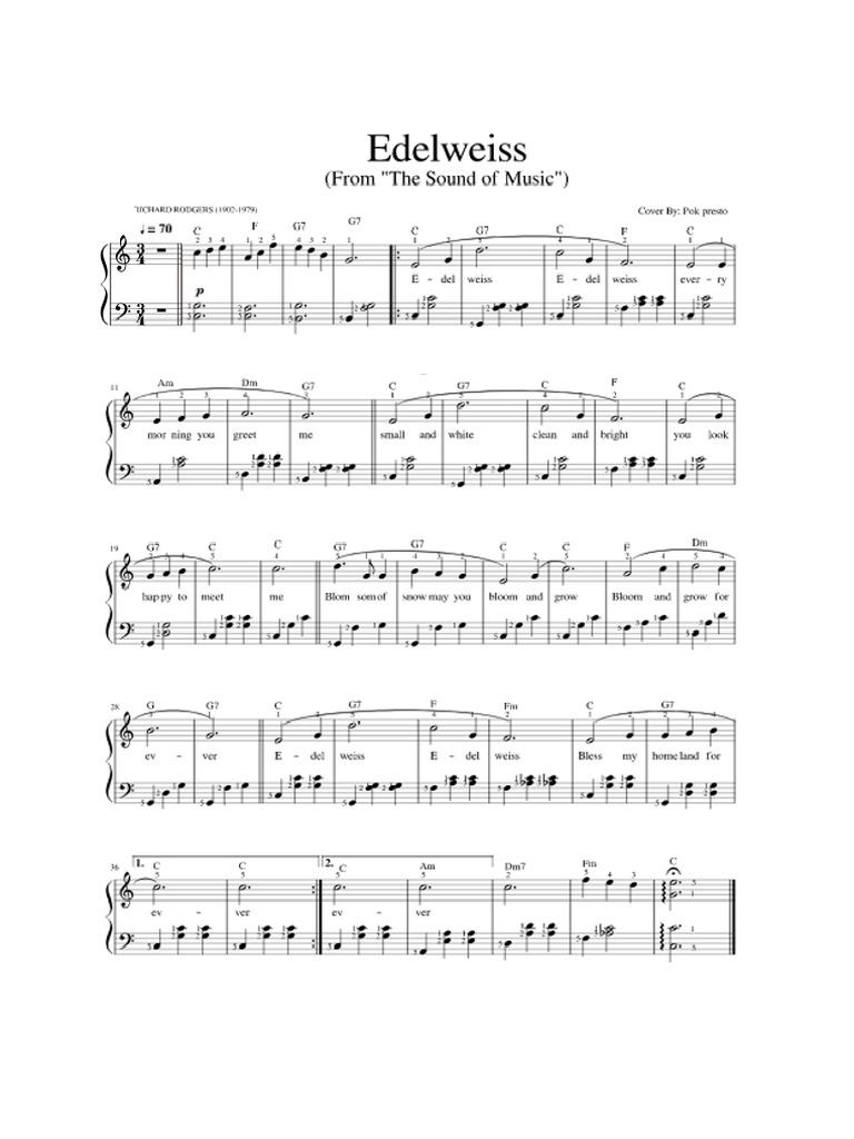 Edelweiss Easy | PDF