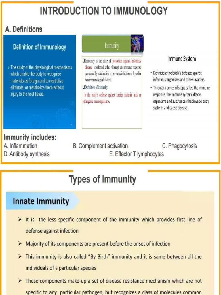 Lec 9 Micro - Immune 1 | PDF